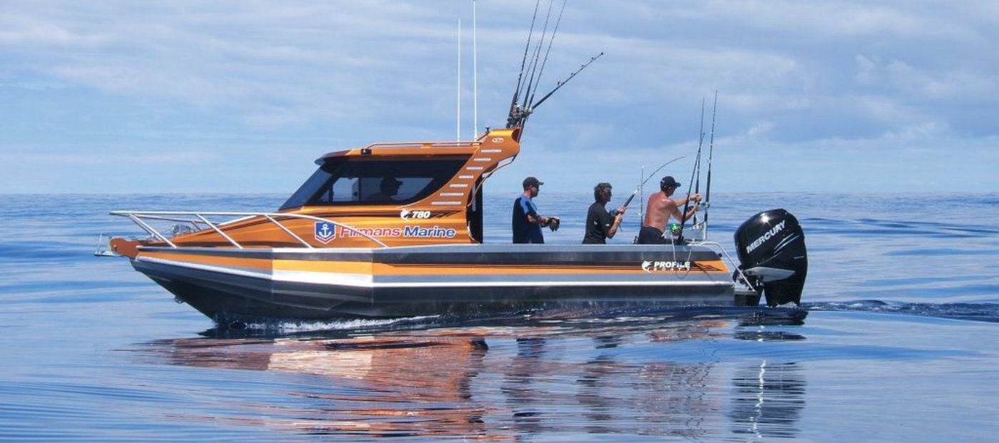 Profile Boats: No 1. Brand Aluminium Fishing Boat