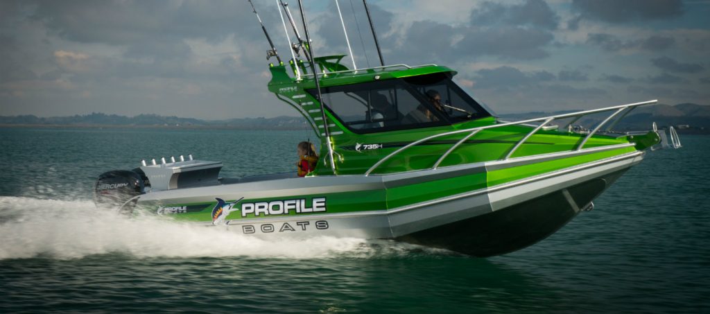 Profile Boats: No 1. Brand Aluminium Fishing Boat