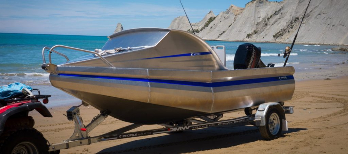 Profile Boats: No 1. Brand Aluminium Fishing Boat