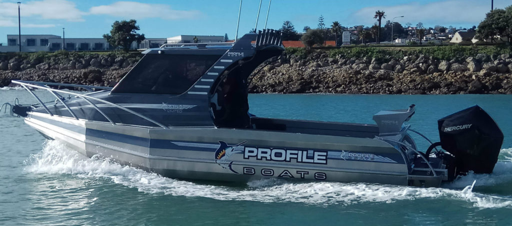 Profile Boats: No 1. Brand Aluminium Fishing Boat